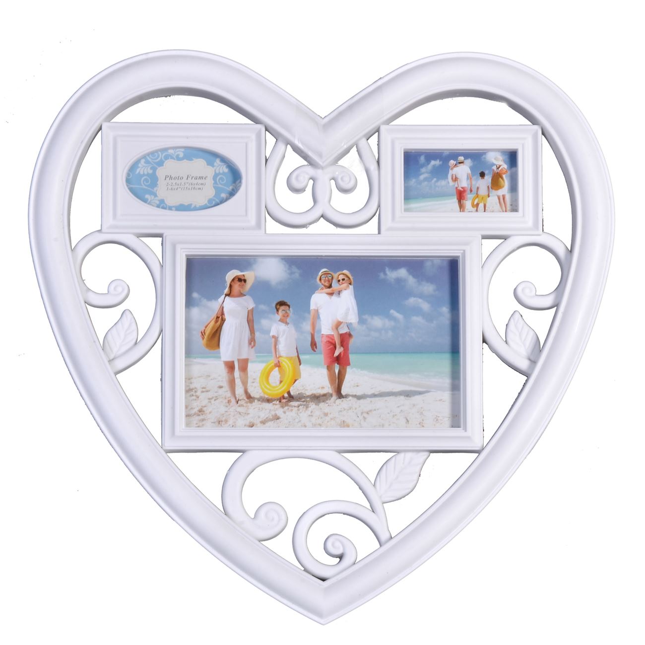 Ram za slike za 3 fotografije Srce - Mali Ali