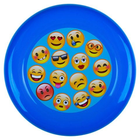 Frizbi - plav Smajlići 25 cm - Mali Ali