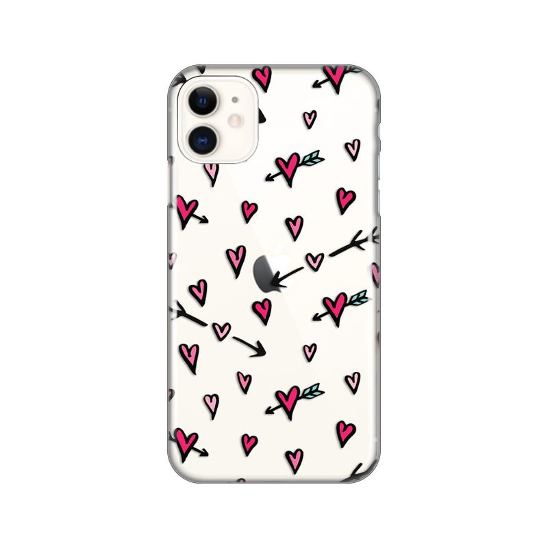 Maskica Silikonska Print Skin za iPhone 11 6.1 Heart Pattern - Mali Ali