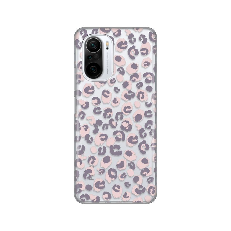 Maskica Silikonska Print Skin za Xiaomi Poco F3/Mi 11i Pink Leopard ...
