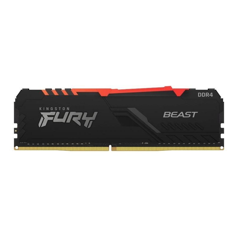 Kingston DIMM DDR4 8GB 3200MHz KF432C16BBA/8 Fury Beast RGB - Mali Ali