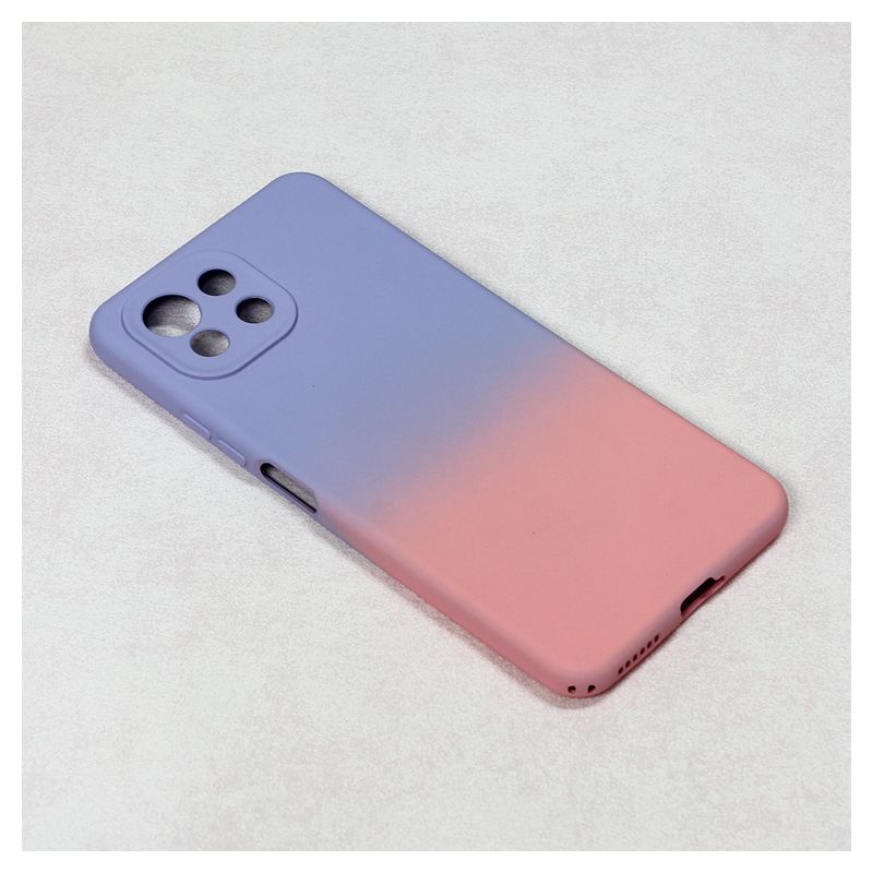 Maskica Double Color za Xiaomi Mi 11 Lite ljubicasto-roze - Mali Ali