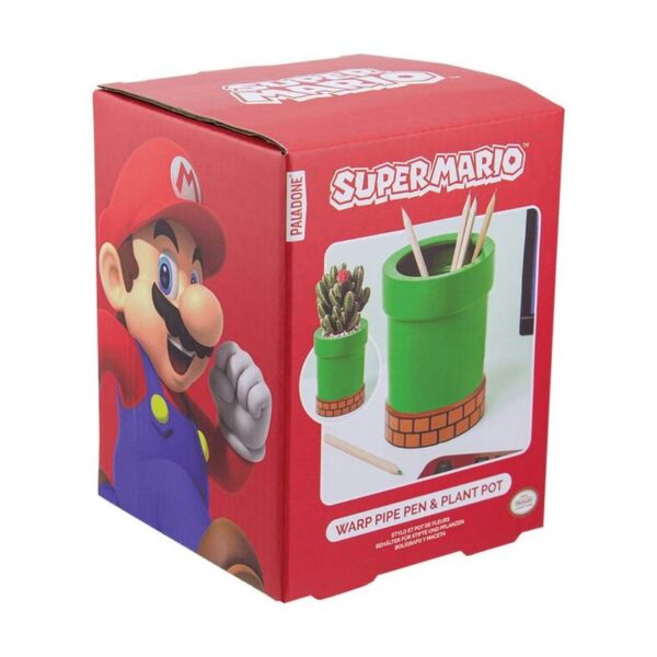 Super Mario Pipe Plant & Pen Pot - Mali Ali