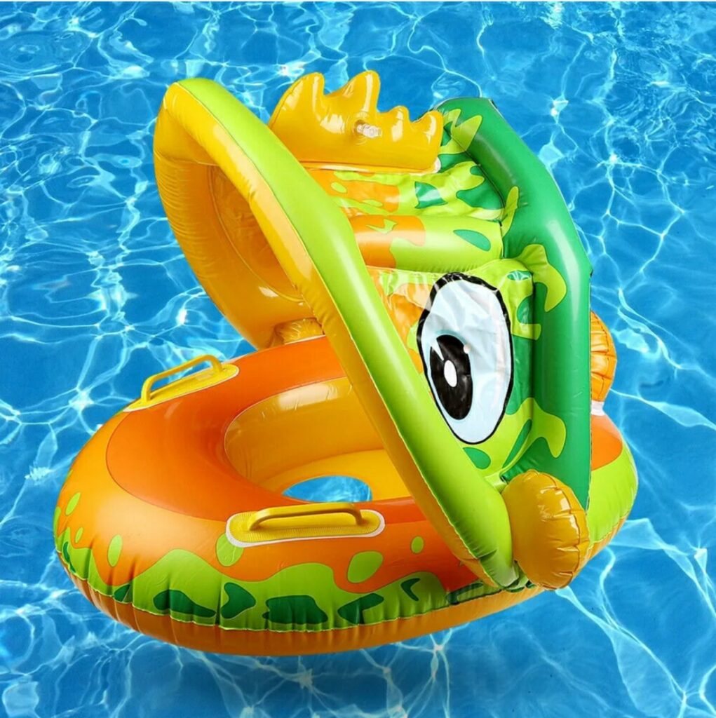 Dubak Baby Float - dubak za vodu na naduvavanje Zabica sa krunom - Mali Ali