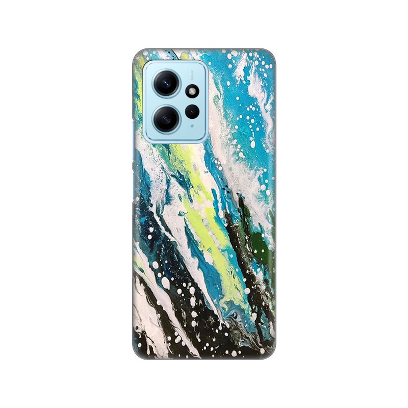 Maskica Silikonska Print Skin za Xiaomi Redmi Note 12 4G (EU) Abstract ...