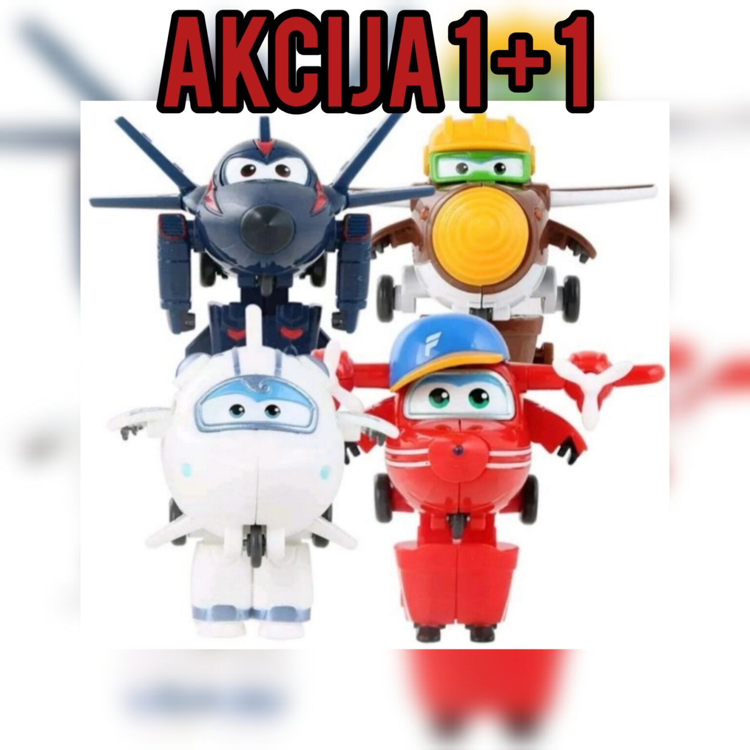 SUPER WINGS Transforming - Super Krila 1+1 - Mali Ali