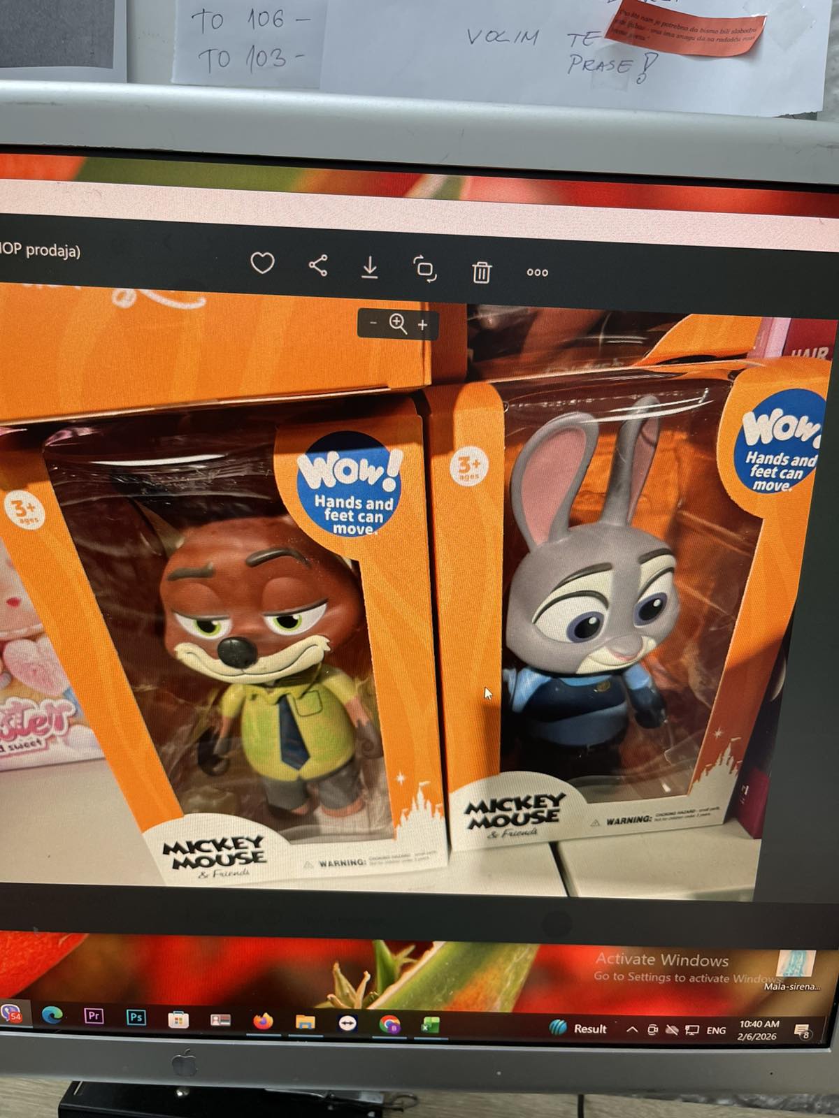Zootopia igračke Nick i Judy – lisac i policijska zeka - Mali Ali